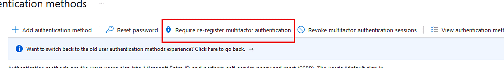 Unable to delete Microsoft Authenticator. - Another object with the same value for property ...