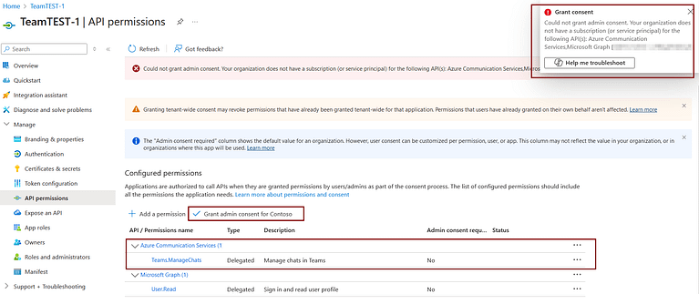 Manually Add Missing ‘azure Communication Services Service Principal Using Powershell Entralab